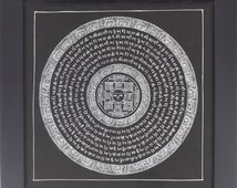 Unique hand painted mandala related items | Etsy