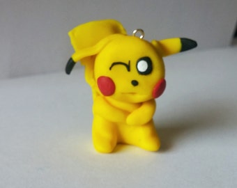 Polymer clay pikachu | Etsy