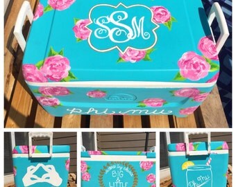 Painted cooler | Etsy
