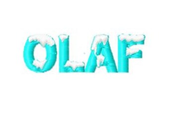 Frozen alphabet | Etsy