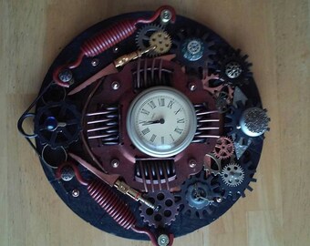 Unique car parts clock related items | Etsy