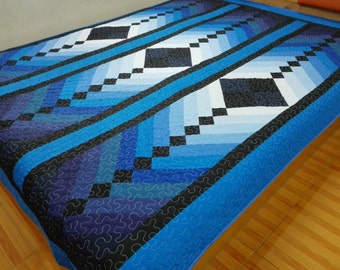 French braid quilt | Etsy