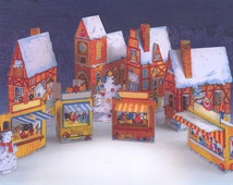 Unique paper village related items | Etsy