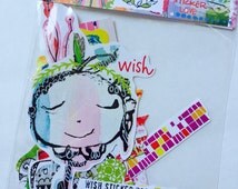 Popular items for hand cut stickers on Etsy