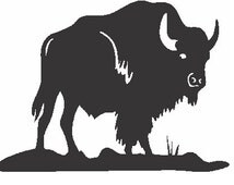 Unique buffalo applique related items | Etsy
