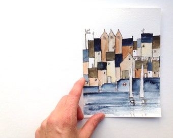 etchings & paintings by andrea cook by atelier28 on Etsy