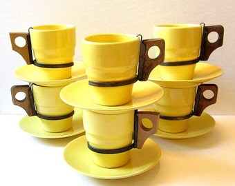 Lemon coffee cup | Etsy