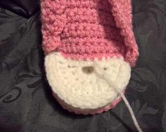 Instant download Baby slouch sock slipper bootie by cottagecake