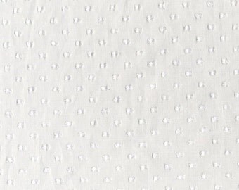 Dotted swiss fabric | Etsy