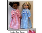 Detailed clothing and patterns for 18 and 15 by KathyAnneDesigns