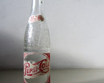 Glass pepsi bottle | Etsy