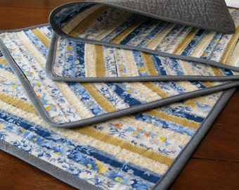 Patchwork placemats | Etsy