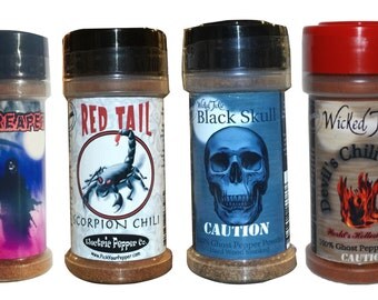 Smoked Ghost Pepper Chili Powder Bhut Jolokia Crushed Pepper