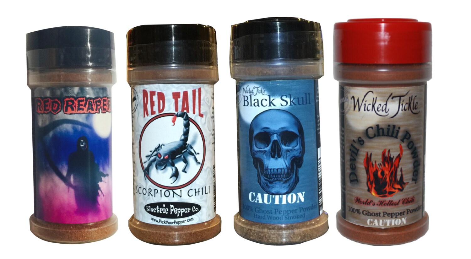 Spice Gift Set Carolina Reaper Hot Chili Powder Ghost Pepper