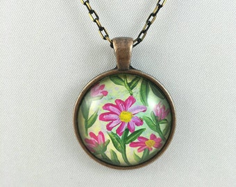 Daisy keychain | Etsy