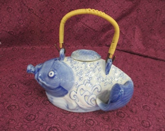 Fish teapot | Etsy