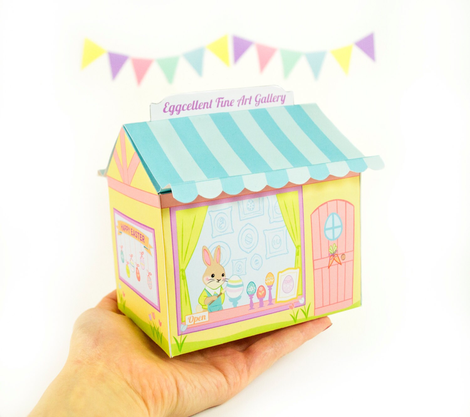 Printable Easter Gift Box DIY Easter Printable Easter Party