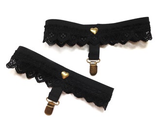 Gold suspenders | Etsy