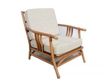 Rattan lounge | Etsy