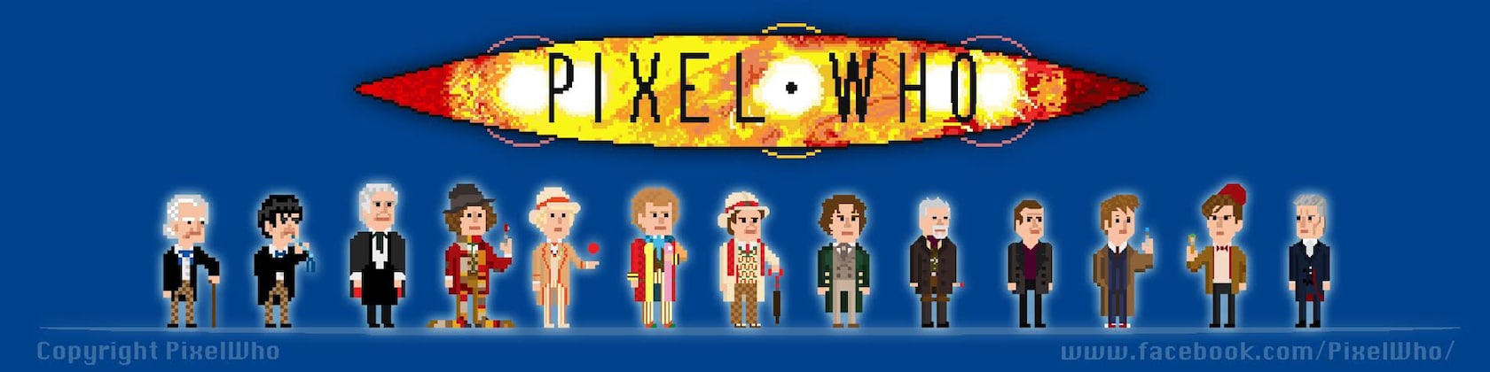 Doctor Who Themed Original Pixel Art by PixelWho on Etsy