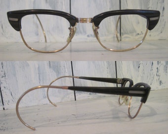 Cable temple glasses | Etsy