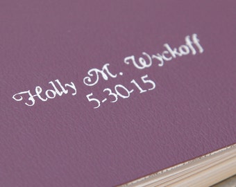 Unique guest book stamp related items | Etsy