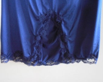 Blue half slip | Etsy