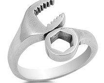 Unique mechanic ring related items | Etsy