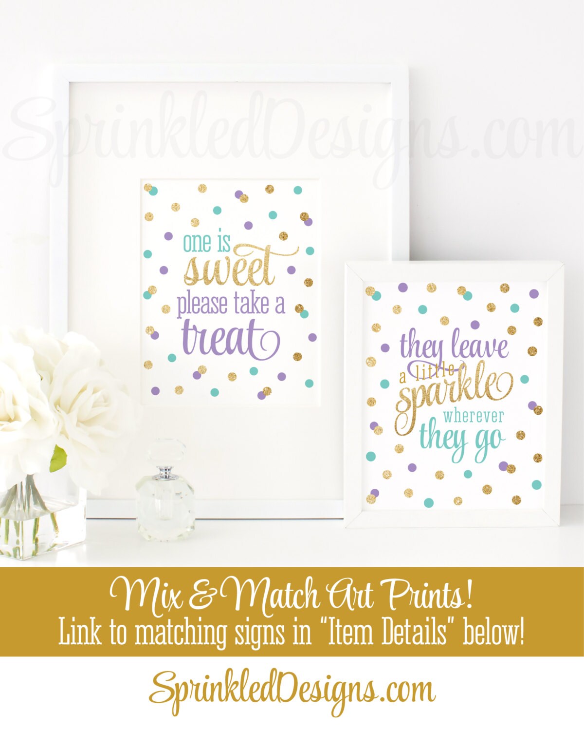 They Leave A Little Sparkle Wherever Printable by SprinkledDesign
