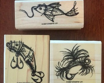 Fly fishing sticker | Etsy