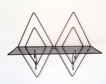 Vintage metal shelf | Etsy