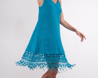 Crochet dress Crochet maxi dress maxi by CrochetDressTalita