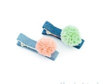 Unique pom pom hair clip related items | Etsy