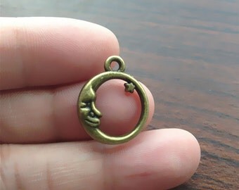 Unique celestial bronze related items | Etsy