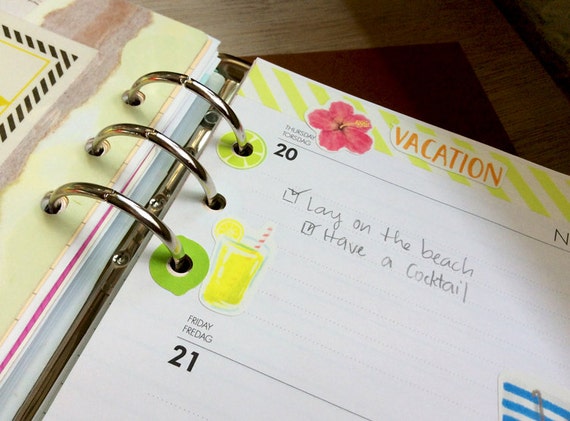 Planner/Binder page reinforcements by LovelyScrolling on Etsy