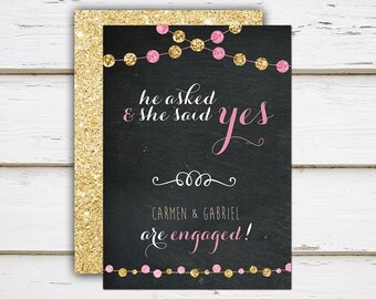 He asked she said | Etsy