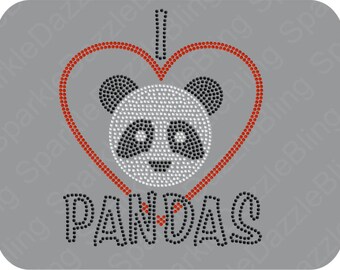 Panda template | Etsy