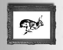 Popular items for rabbit stencils on Etsy