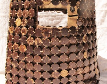 Coconut shell bag | Etsy