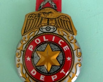 Unique toy police badge related items | Etsy
