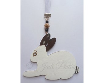 Rabbit ornament | Etsy