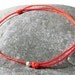 RED KABBALAH & a sterling silver round bead bracelet RED