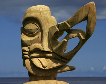 Polynesian carvings | Etsy