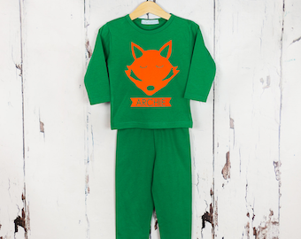 Fox pajamas | Etsy