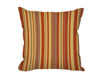 Gray and rust pillow | Etsy