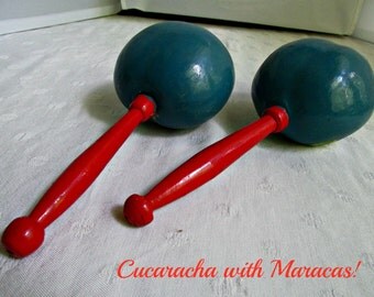 Vintage maracas | Etsy