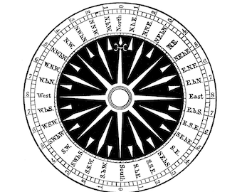Mariners compass | Etsy