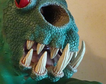 Reptile mask | Etsy