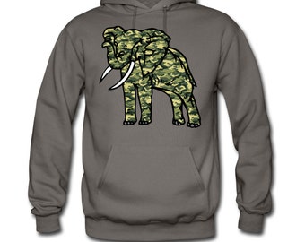 Elephant hoodie | Etsy