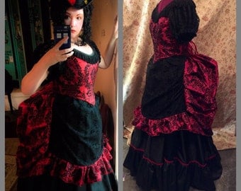 Steampunk ball gown | Etsy